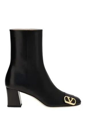VALENTINO VALENTINO GARAVANI Veeside Leather Ankle Boots
