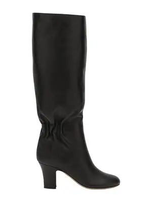 SALVATORE FERRAGAMO SALVATORE FERRAGAMO Leather Ruched Boots