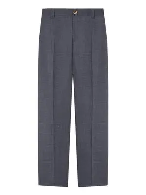 Versace Anthracite Grey Wool Jogger Trousers - Gray