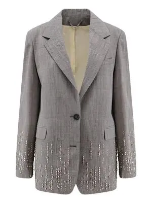 GOLDEN GOOSE Maia Virgin Wool Blazer - Multicolor