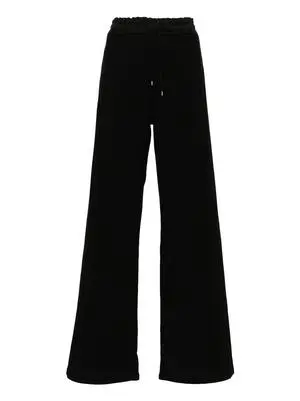 Saint Laurent Wide Leg Track Pants - Multicolor