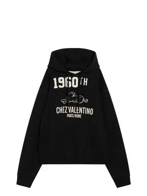 Valentino Garavani 1960 Chez Hoodie - Black
