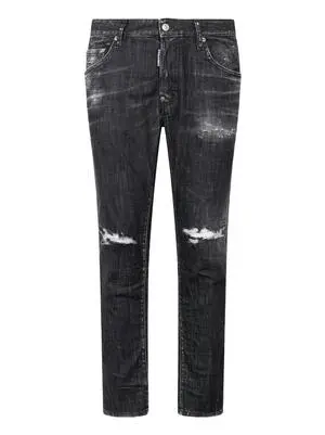 Dsquared2 Regular Straight-leg Trousers - Gray