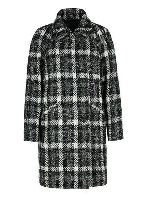 FAY Cotton Blend Coat - Black