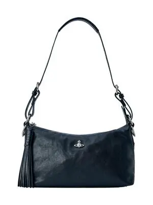 VIVIENNE WESTWOOD Emma Shoulder Bag - Black