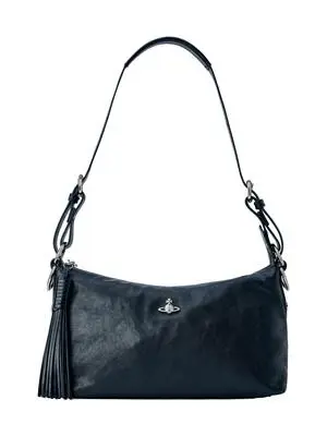 VIVIENNE WESTWOOD Emma Shoulder Bag - Black