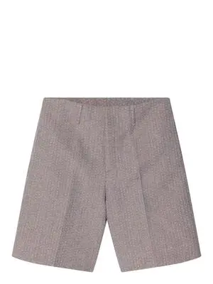 Fendi Jacquard Bermuda Shorts - Green
