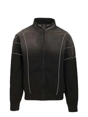 Off-White Woven Track Jacket - Black