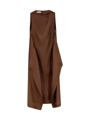 Alberta Ferretti Silk Long Dress - Multicolor
