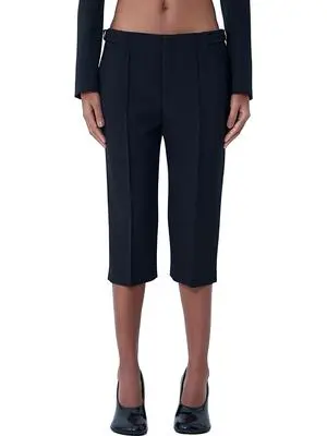 Chloé Cropped Tailored Pants - Black