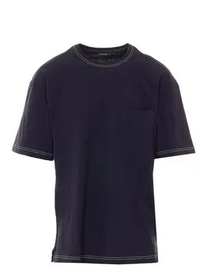 LEMAIRE Boxy Fit T-shirt - Blue