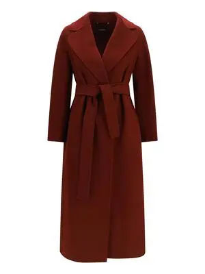 Max Mara MAX MARA Poldo Virgin Wool Coat Multicolor