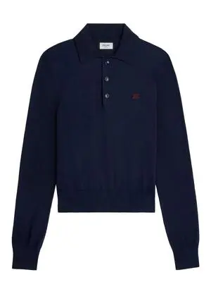 CELINE CELINE Cotton Polo Sweater