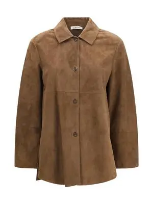 MAX MARA 'S Maxmara Women Gocce Suede Jacket