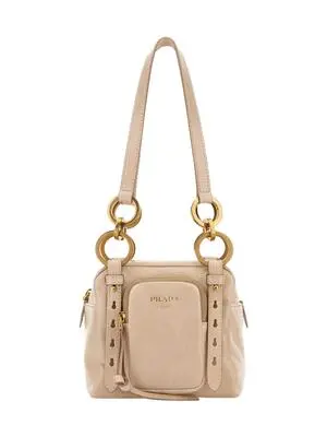 Prada Powder Mini Dangle Handbag - Pink