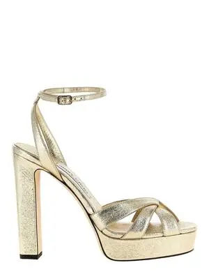 JIMMY CHOO Kove Sandals - Gold