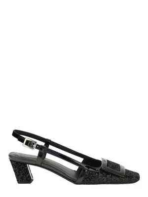 ROGER VIVIER Belle Vivier Slingback Pumps - Black