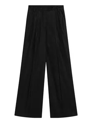 DEPARTMENT 5 Wide Cotton Pants - Black