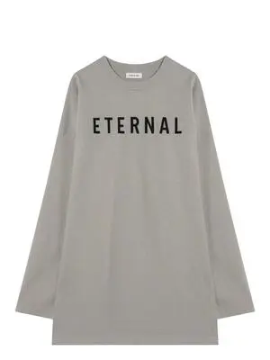 Fear Of God Grey Dove-grey Eternal T-shirt - Gray