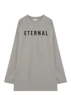 Fear Of God Grey Dove-grey Eternal T-shirt - Gray