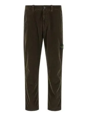 Stone Island Corduroy Pants - Gray