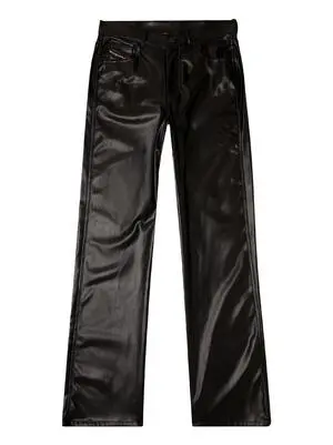 DIESEL® Faux-leather Trousers - Multicolor