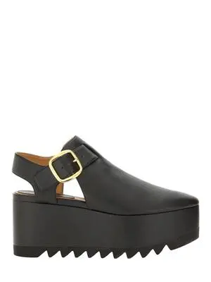 Stella McCartney Elyse Sandal With Platform - Black