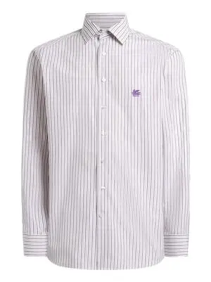 Etro Striped Cotton Shirt - Multicolor