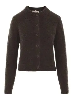 LISA YANG Azelea Cardigan - Brown