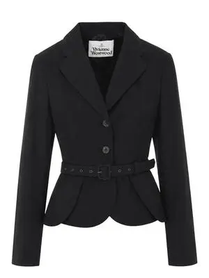VIVIENNE WESTWOOD Belted Bettina Jacket - Black