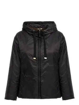 Max Mara Technical Canvas Short Jacket - Black
