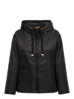 Max Mara Technical Canvas Short Jacket - Black