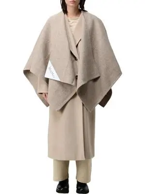 Max Mara Alpaca Vicugna Pacos Neck Scarf - Brown