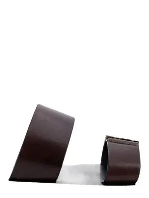 Saint Laurent Babylone Leather Sandals - Multicolor
