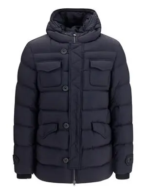 Herno Thermal Waterproof Down Jacket - Black
