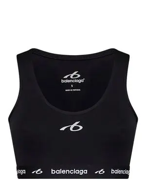 Balenciaga Black Techwear Bra Tank Top - Multicolor