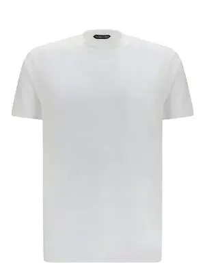 TOM FORD Tom Ford Men Cotton T-Shirt White