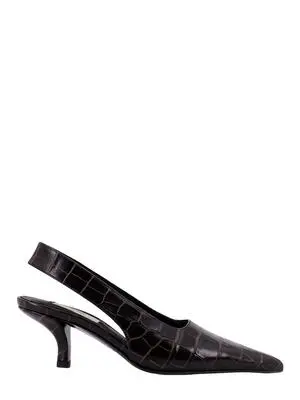 TOTEME Leather Pumps - Brown