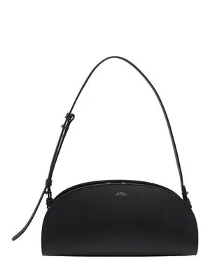 A.p.c. Demi-lune Shoulder Bag - Black