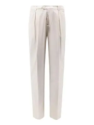 Brunello Cucinelli BRUNELLO CUCINELLI Stretch Cotton Trousers Multicolor