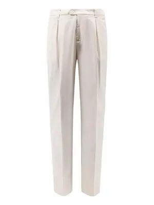 Brunello Cucinelli BRUNELLO CUCINELLI Stretch Cotton Trousers Multicolor