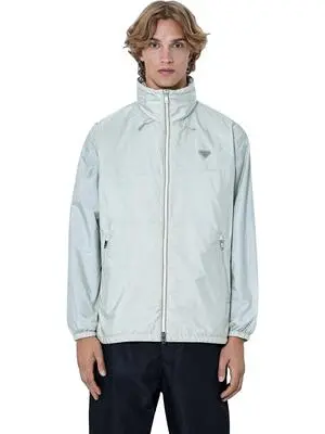 Prada High-neck Zip Jacket - White