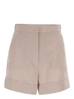 MAX MARA MAX MARA Wool, Mohair, And Silk Blend Shorts