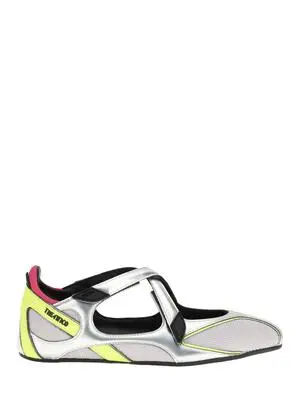 Attico Floor 01 Ballerinas - Silver
