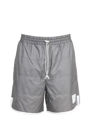 Thom Browne Sporty Ripstop Bermuda - Silver