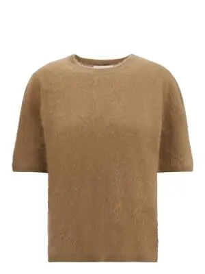 LISA YANG Maren Cashmere Sweater - Brown