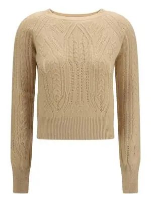 ERMANO SCERVINO Ermanno Scervino Cashmere Sweater - Cream