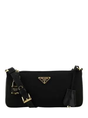 Prada Re-nylon Crossbody Bag - Black