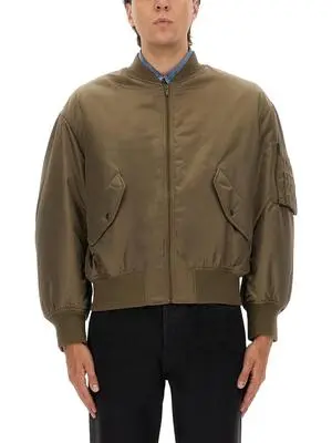 Saint Laurent Bomber Jacket - Green