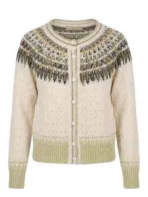 ERMANO SCERVINO Ermanno Scervino Wool Norvegese Cardigan - Multicolor